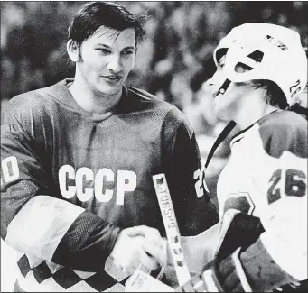 Memories of Tretiak on New Year’s Eve - PressReader