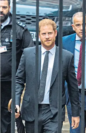 Britain doomed if newspaper evades justice, says Harry - PressReader