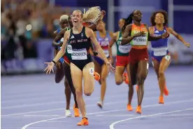 Keely Hodgkinson storms to 800m gold for GB’s first athletics triumph in Paris - PressReader