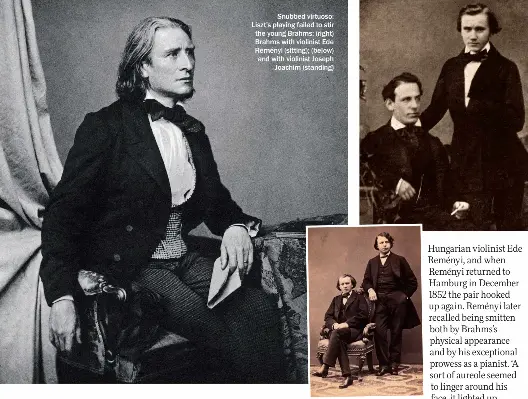 Liszt thunders away on the piano… but Brahms nods off - PressReader