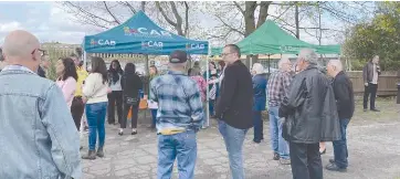 Ground-breaking at the CAB extension project in Cowansvill­e - PressReader