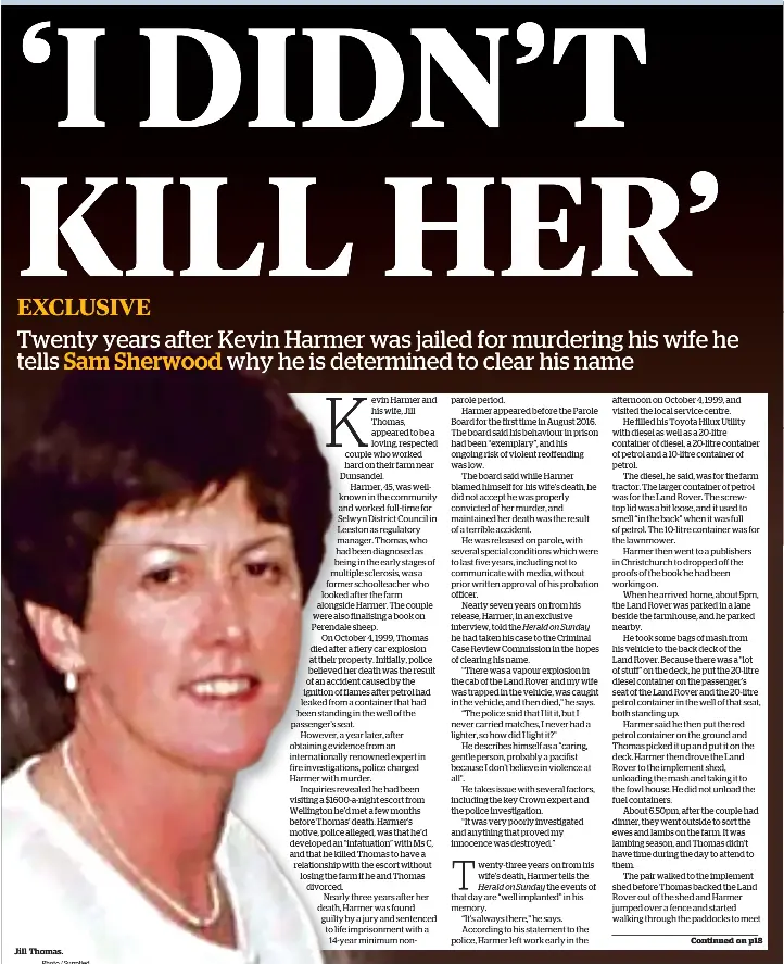 ‘I DIDN'T KILL HER’ - PressReader