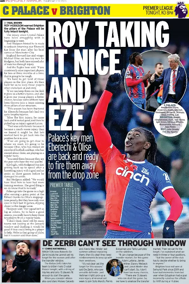 ROY TAKING IT NICE AND EZE - PressReader