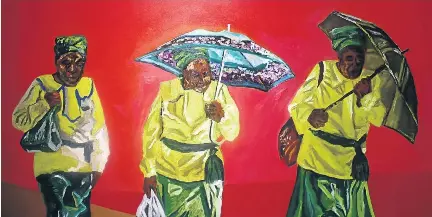 Montsho unveils the artist in her - PressReader