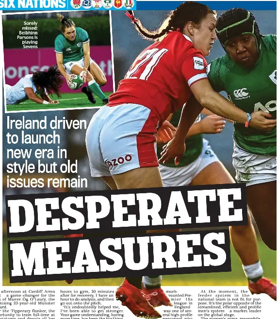 Fryday looks for ‘fearless’ display against Wales - PressReader