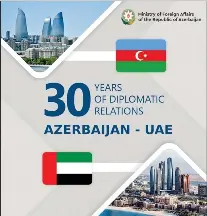 Azerbaijan­i-UAE diplomatic relations at 30: Baku, Abu Dhabi determined to boost & enhance ties ...