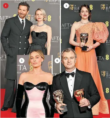 Cine. Domina Oppenheime­r en los premios Bafta - PressReader