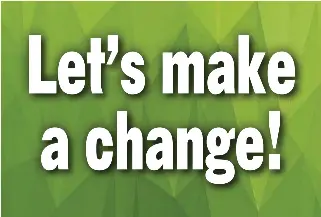 Let’s make a change! - PressReader