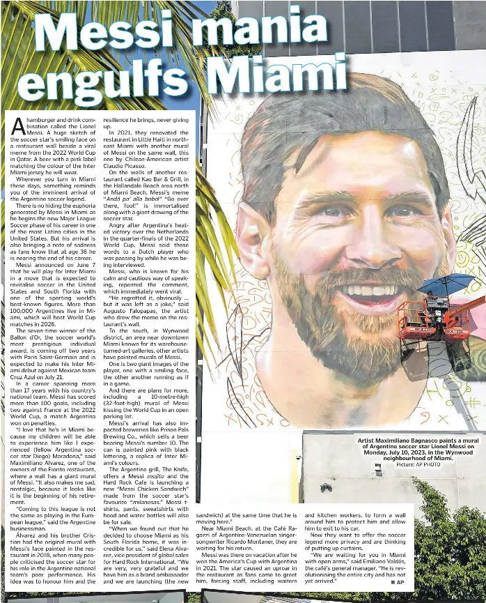 Messi mania engulfs Miami - PressReader