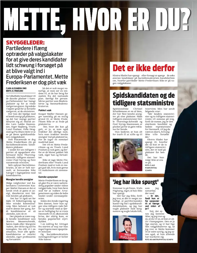 METTE, HVOR ER DU? - PressReader