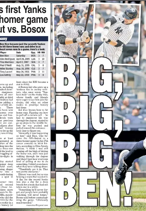 BIG, BIG, BIG, BEN! - PressReader