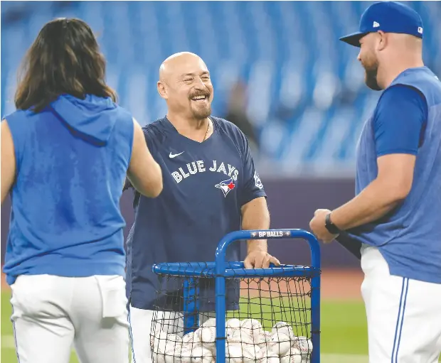 Veteran bullpen catcher plays vital role for Jays - PressReader
