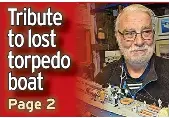 Tribute to lost torpedo boat - PressReader