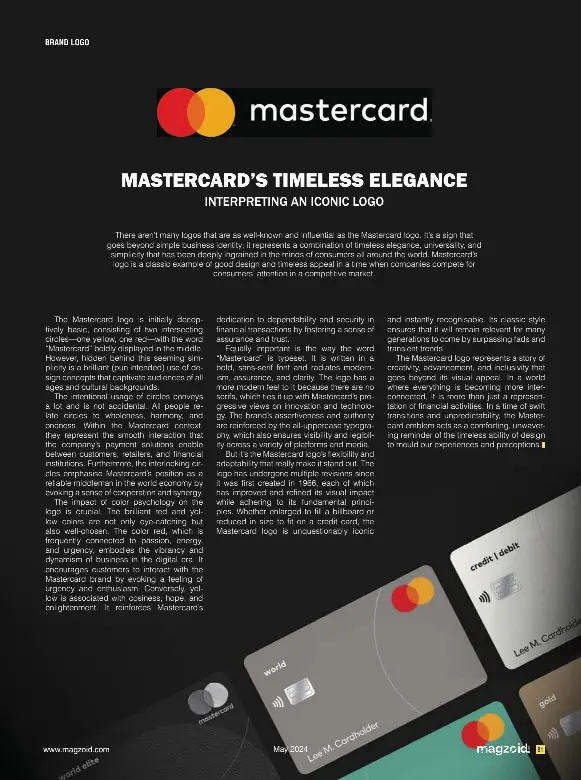 MASTERCARD’S TIMELESS ELEGANCE - PressReader