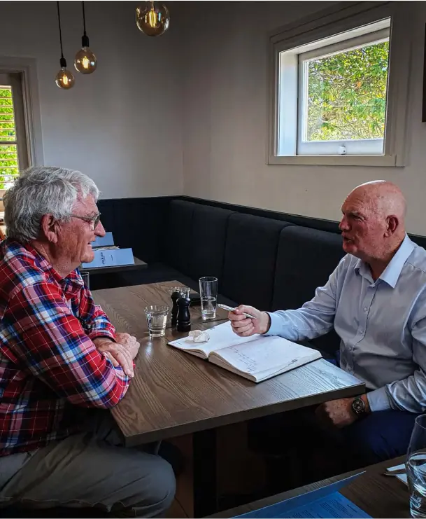 LUNCH WITH GARTH HOGAN - PressReader