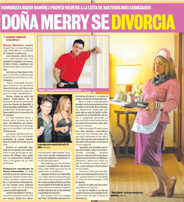 Doña Merry se divorcia - PressReader