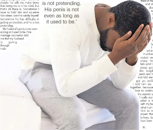 My young husband has gone soft - PressReader