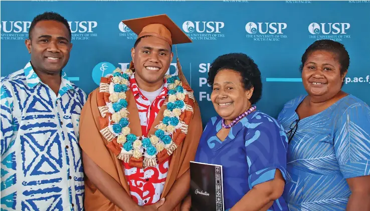 Nalohevu speaks to fellow graduates on life’s lessons - PressReader