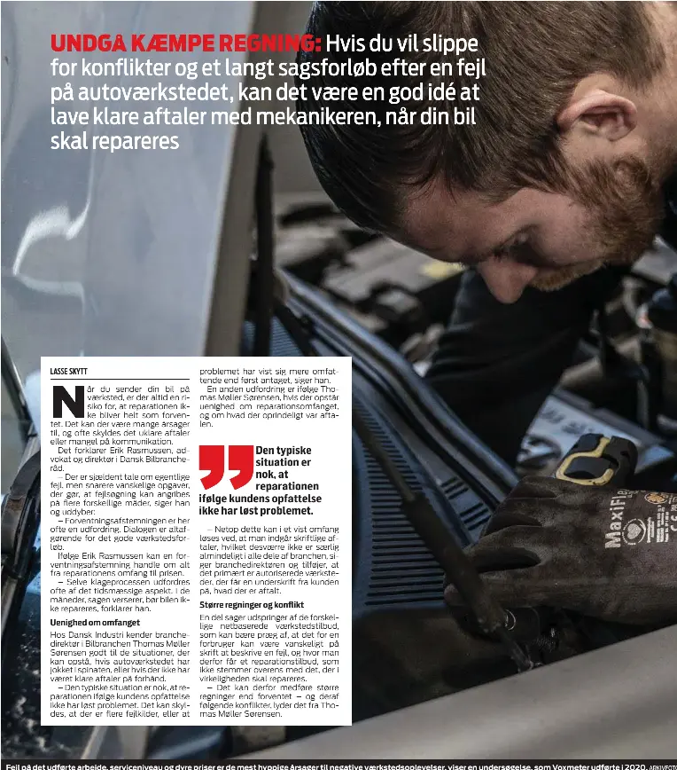 HAR DIN MEKANIKER LAVET FEJL? - PressReader