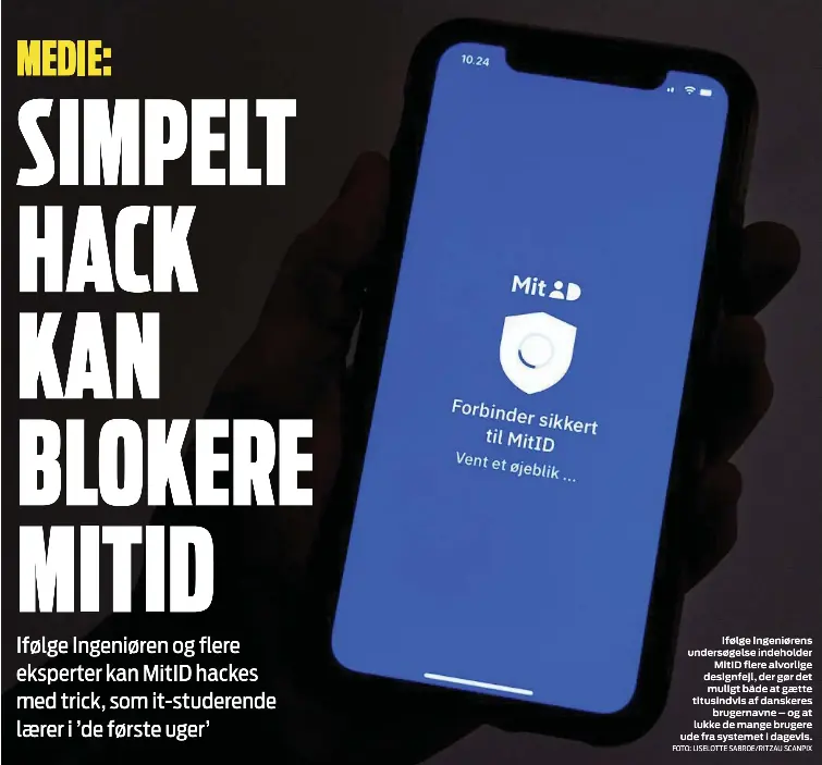 SIMPELT HACK KAN BLOKERE MITID - PressReader