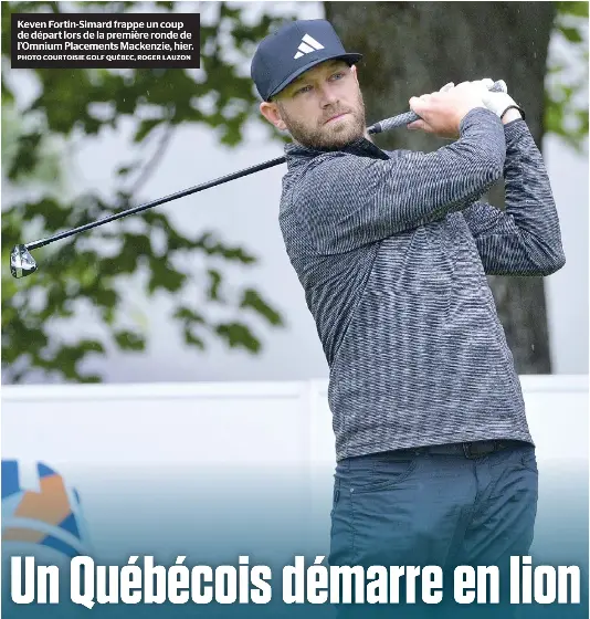 Un Québécois démarre en lion - PressReader