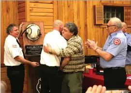 Regulski honored at Ridgway Fire Department banquet - PressReader