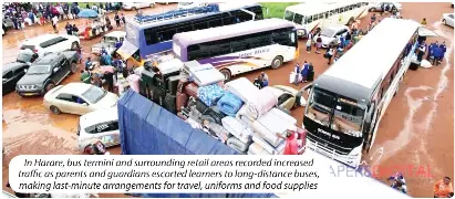 BOARDING LEARNERS HEAD BACK TO CLASS - PressReader