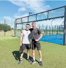 Padel tennis centre opens for business - PressReader