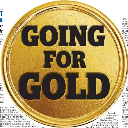 GOING FOR GOLD - PressReader