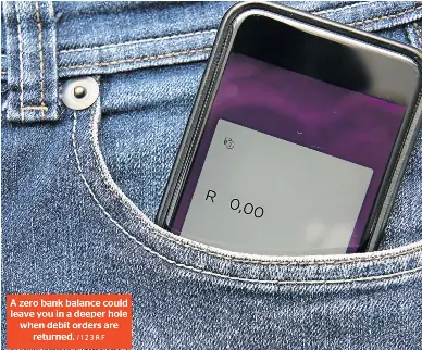 Make sure bounced debit orders don’t add to your pain - PressReader