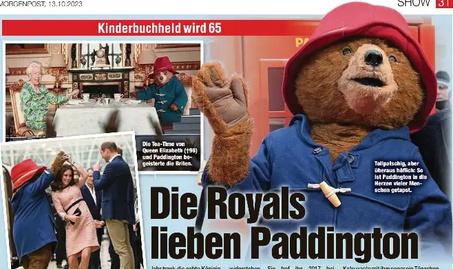 Die Royals lieben Paddington - PressReader