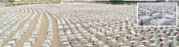 Flood disaster: Zulum rolls out rice, grains for 250,000 beneficiar­ies ...