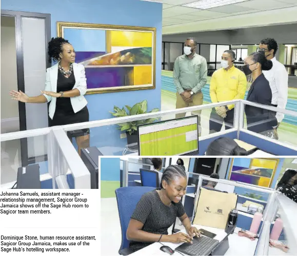 Sagicor opens training and hotelling workspace to foster team ...