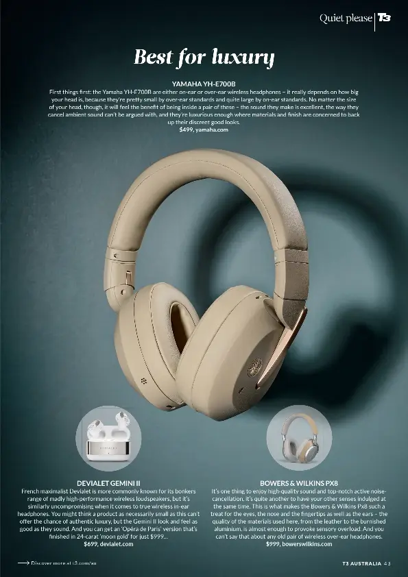 Best for luxury - PressReader