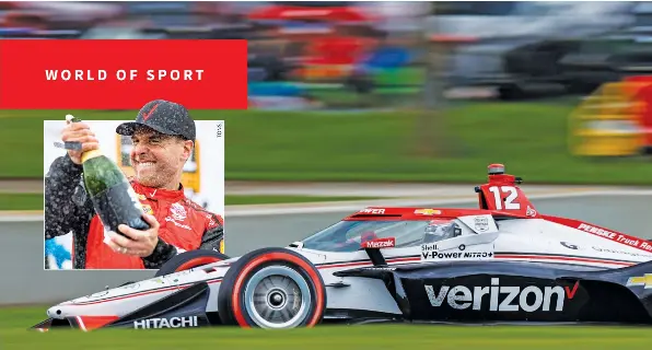 Power goes long to pip Penske pals and end victory drought - PressReader