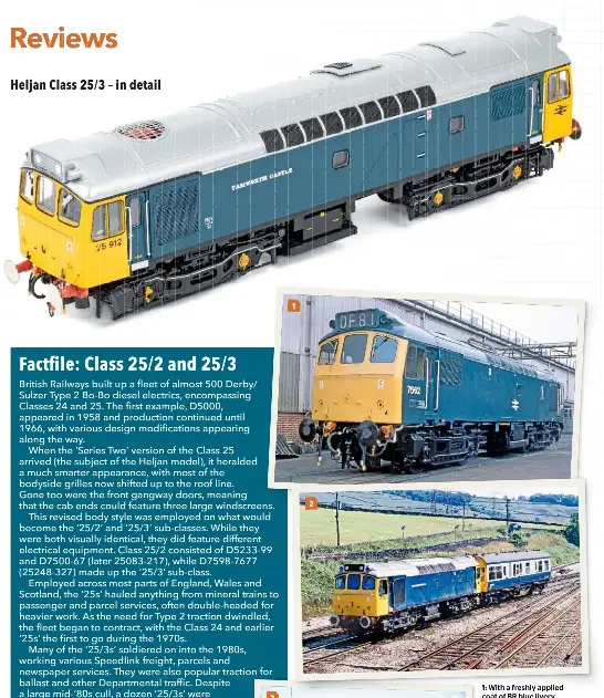 Factfile: Class 25/2 and 25/3 - PressReader