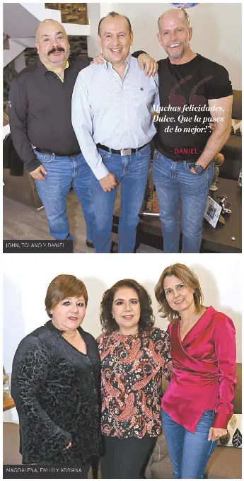 felicitan a dulce - PressReader