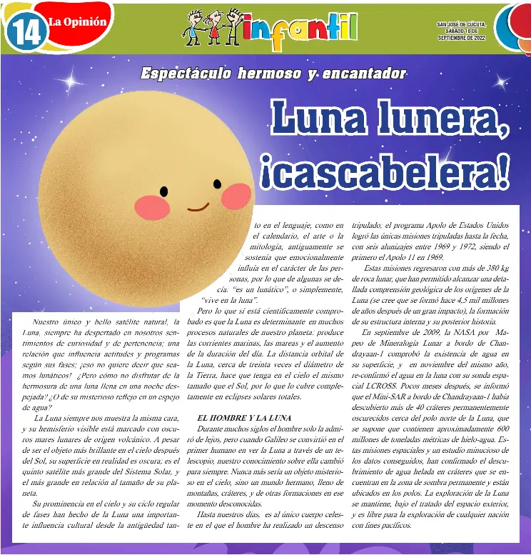 Luna lunera, ¡cascabeler­a! - PressReader