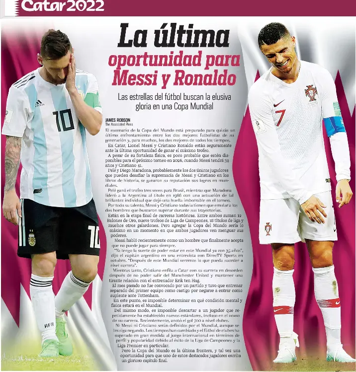 La última oportunida­d para Messi y Ronaldo - PressReader