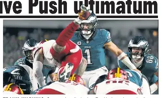 Tush comes to shove as refs give Push ultimatum - PressReader