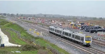 First passenger stock over reopened East West route - PressReader