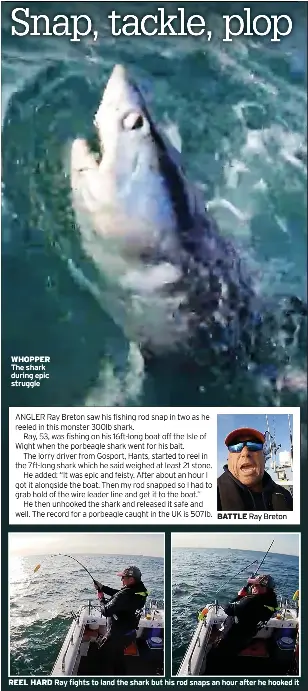 Snap, tackle, plop - PressReader