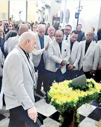 El mundo de la salsa rindió un homenaje a Rafael Ithier en su despedida ...