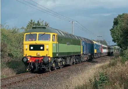 Deltic returns to use – but on one power unit - PressReader