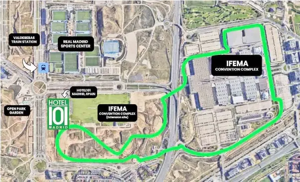 Hotel101 Madrid to be completed in time for 2026 F1 Grand Prix ...