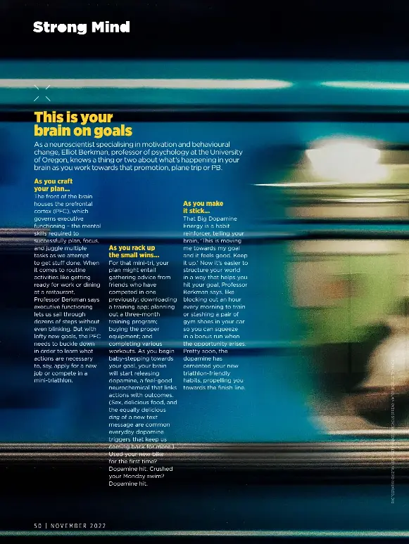 This is your brain on goals - PressReader
