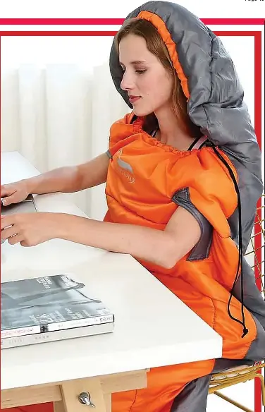 WEARABLE SLEEPING BAG - PressReader