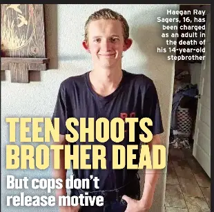 TEEN SHOOTS BROTHER DEAD - PressReader