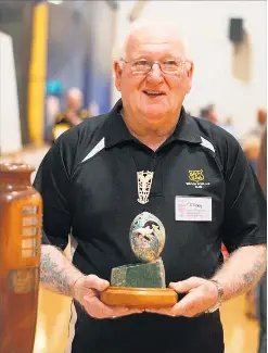 Carver donates trophy - PressReader