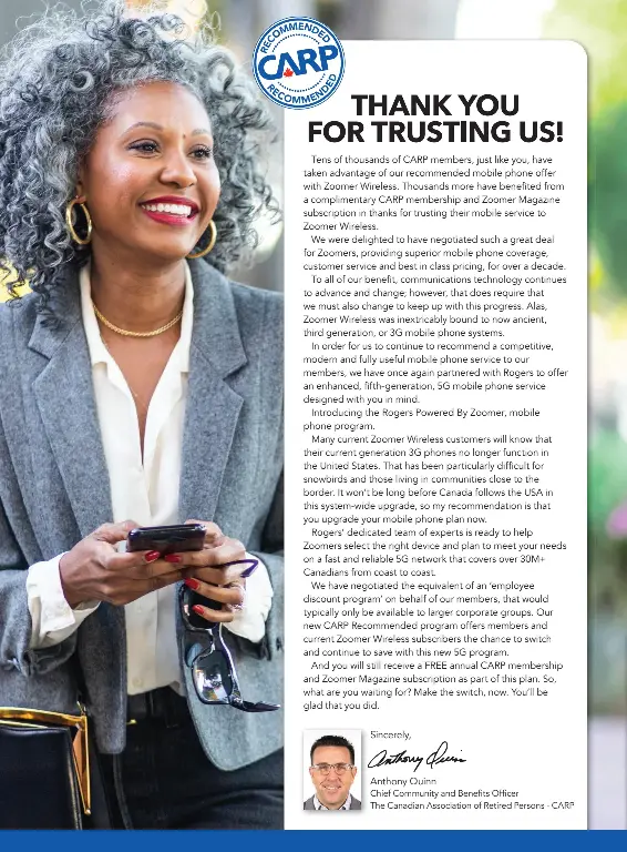 THANK YOU FOR TRUSTING US! - PressReader